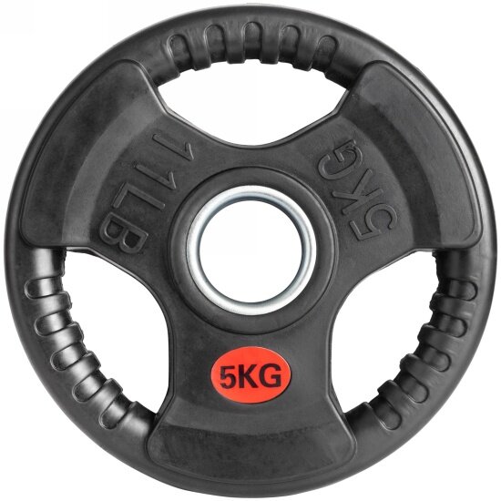 Диск обрезиненный Victoryfit 51 мм. 5 кг