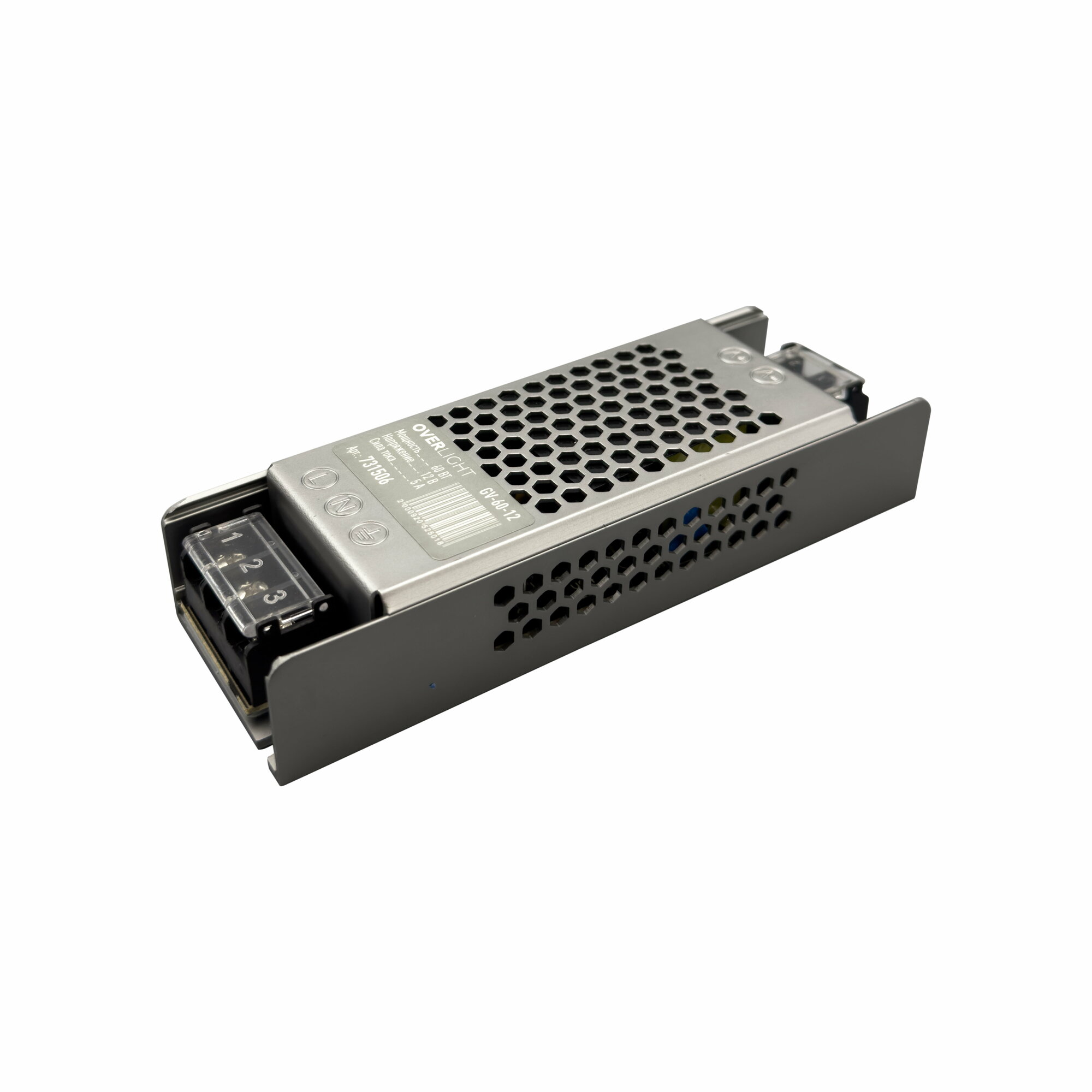 Источник напряжения ShopLEDs Блок питания GV-60-12 (12V, 60W, 5A, IP33)