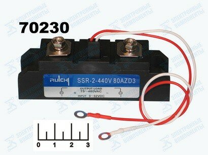 Оптореле 3-32VDC 80A/440VAC SSR-2