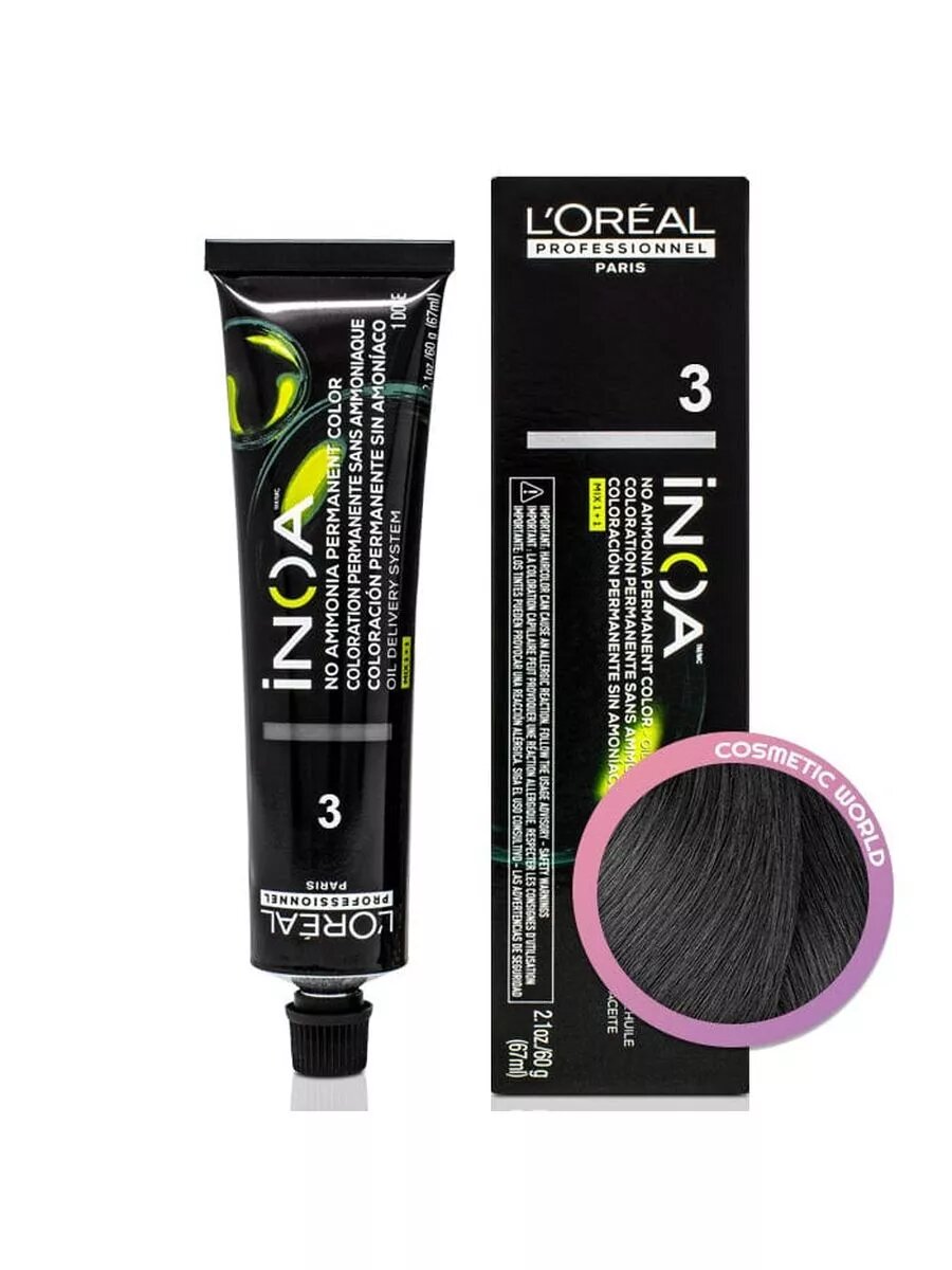 Loreal INOA 3 - Краска Иноа 60 мл — фото 1