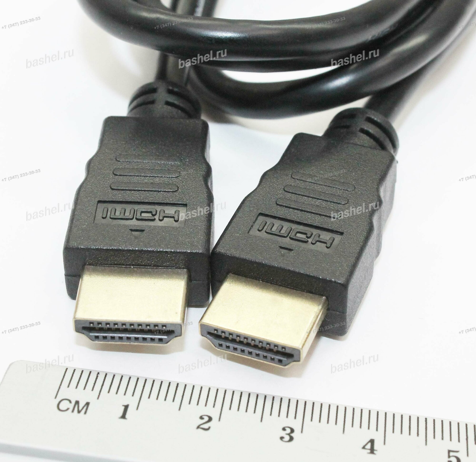 Шнур HDMI-HDMI DAYTON (шт. позол. пласт, шнур д.5,5 мм, version 1.4) 1,0 м, DAYTON