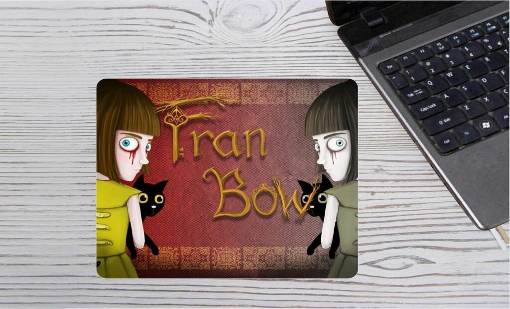 Коврик для мышки игровой 36 на 29 см GOODbrelok Фрэн Боу, Fran Bow №12