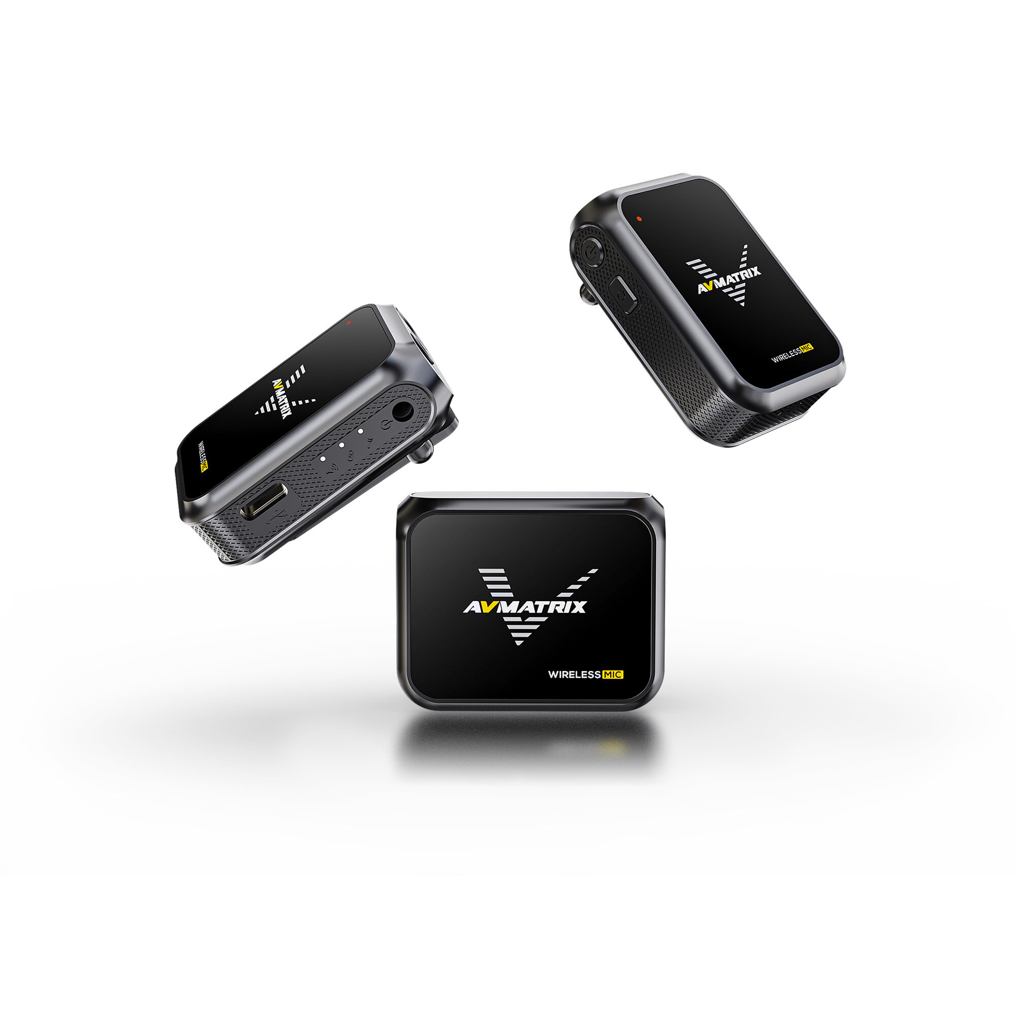 Беспроводная микрофонная система AVMATRIX WM12 DUAL, универсальная, петличный