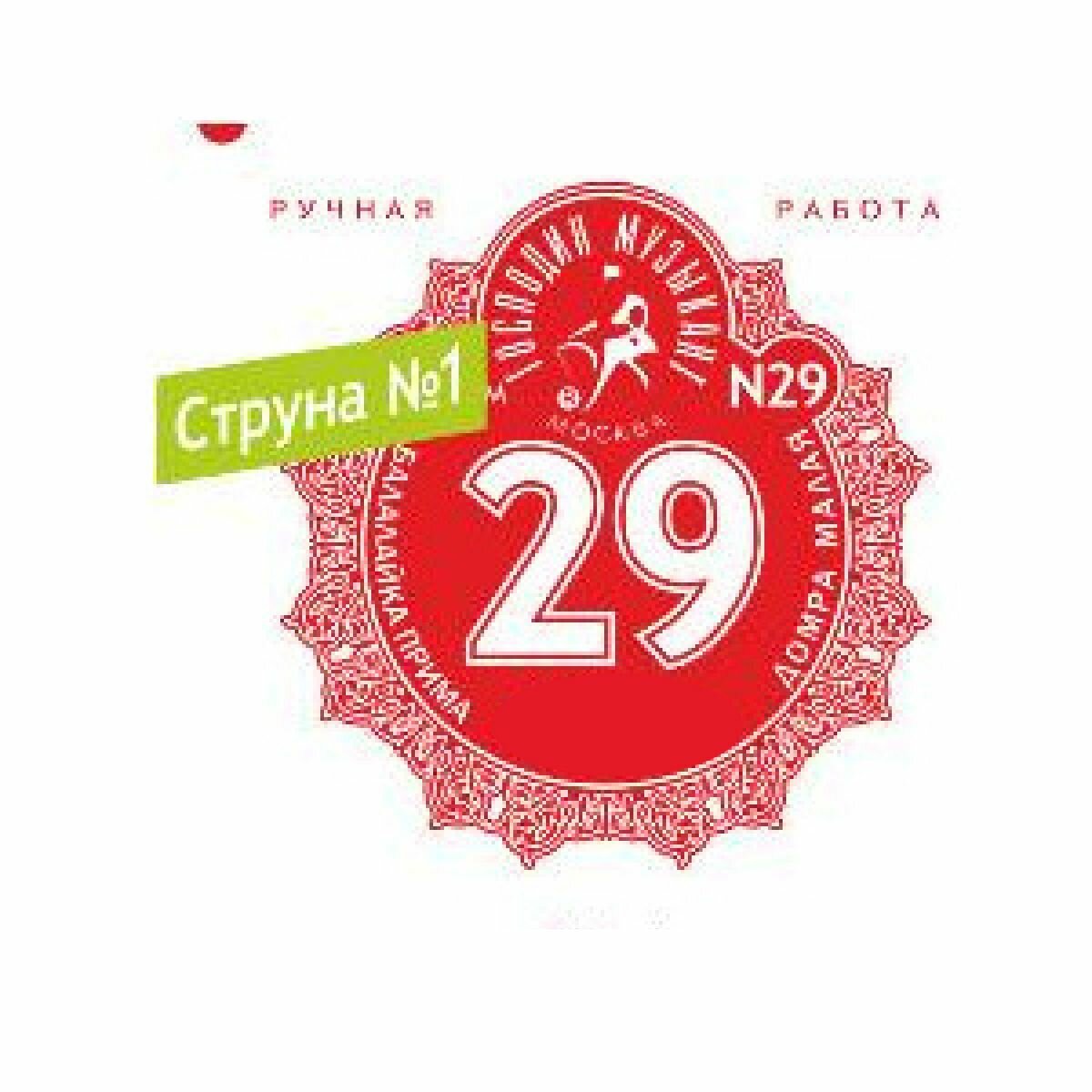 Струна первая для балалайки и домры господин музыкант №29