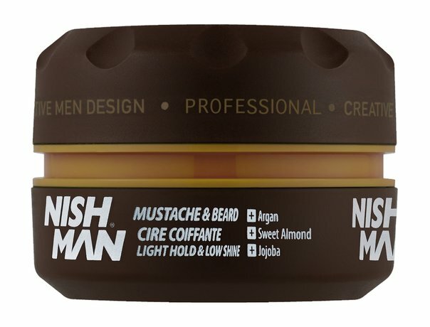 Nishman Beard and Mustache Styling Balm Воск-бальзам для бороды и усов легкой фиксации 100мл