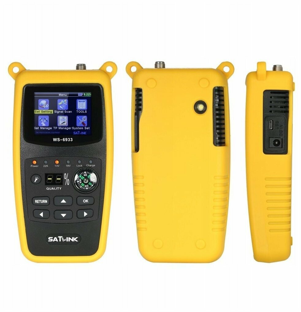 Измеритель уровня спутникового сигнала SATLINK WS-6933