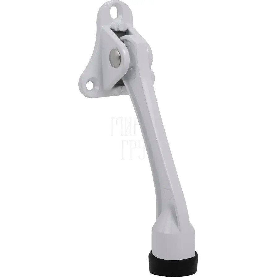 Упор Fuaro (Фуаро) дверной напольный DS-100 козья ножка белый