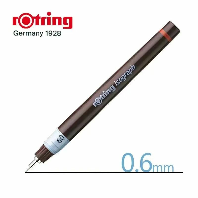 Изограф Rotring 0.6мм, пластик. корпус