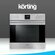Духовой шкаф Korting OKB 560 CFX ширина 60 см, объем 73 литра, гриль, конвекция,...