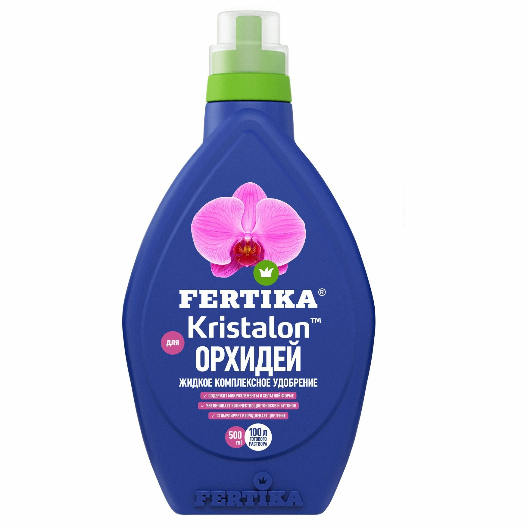 Удобрение FERTIKA Кристалон для орхидей, 500 мл, минеральное, жидкость