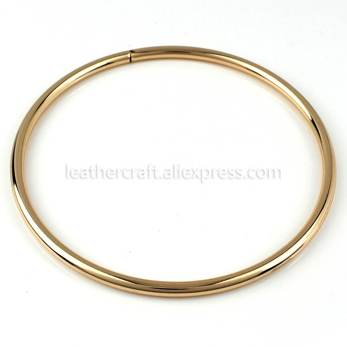 Металлические ручки для сумок 115 мм Lightgold