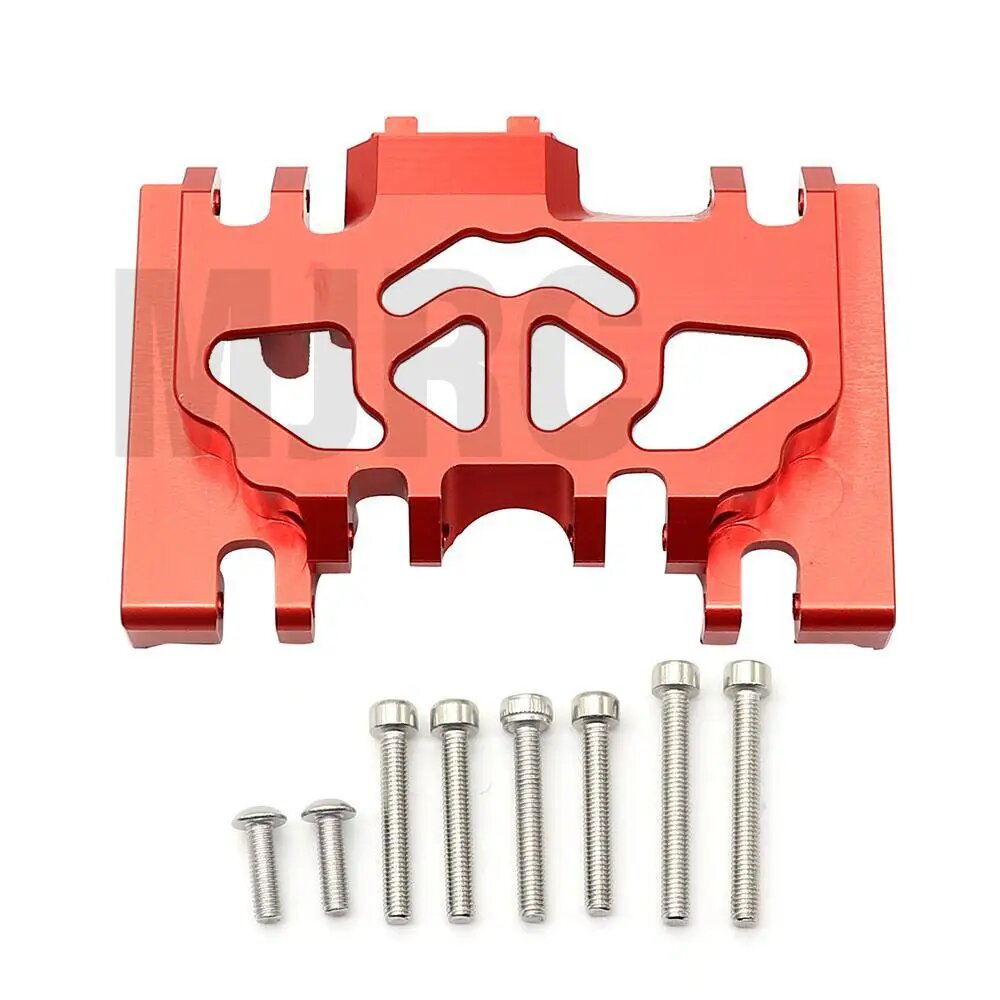 Алюминиевая монтажная база коробки передач TOPRC для Traxxas TRX-4 Red