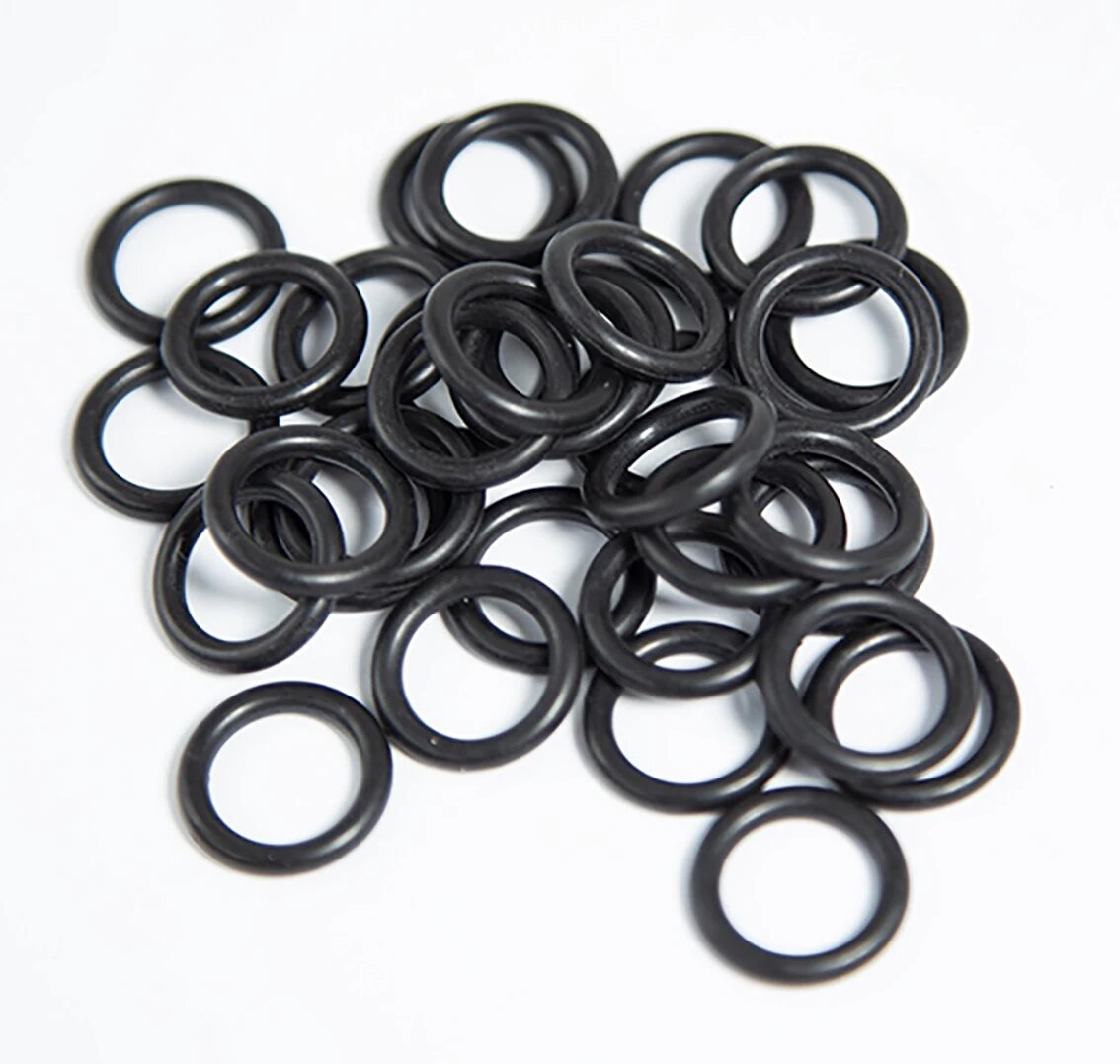 Черные резиновые уплотнительные кольца NBR 2,5 мм OD 9-250 мм 14x2.5mm-20pcs