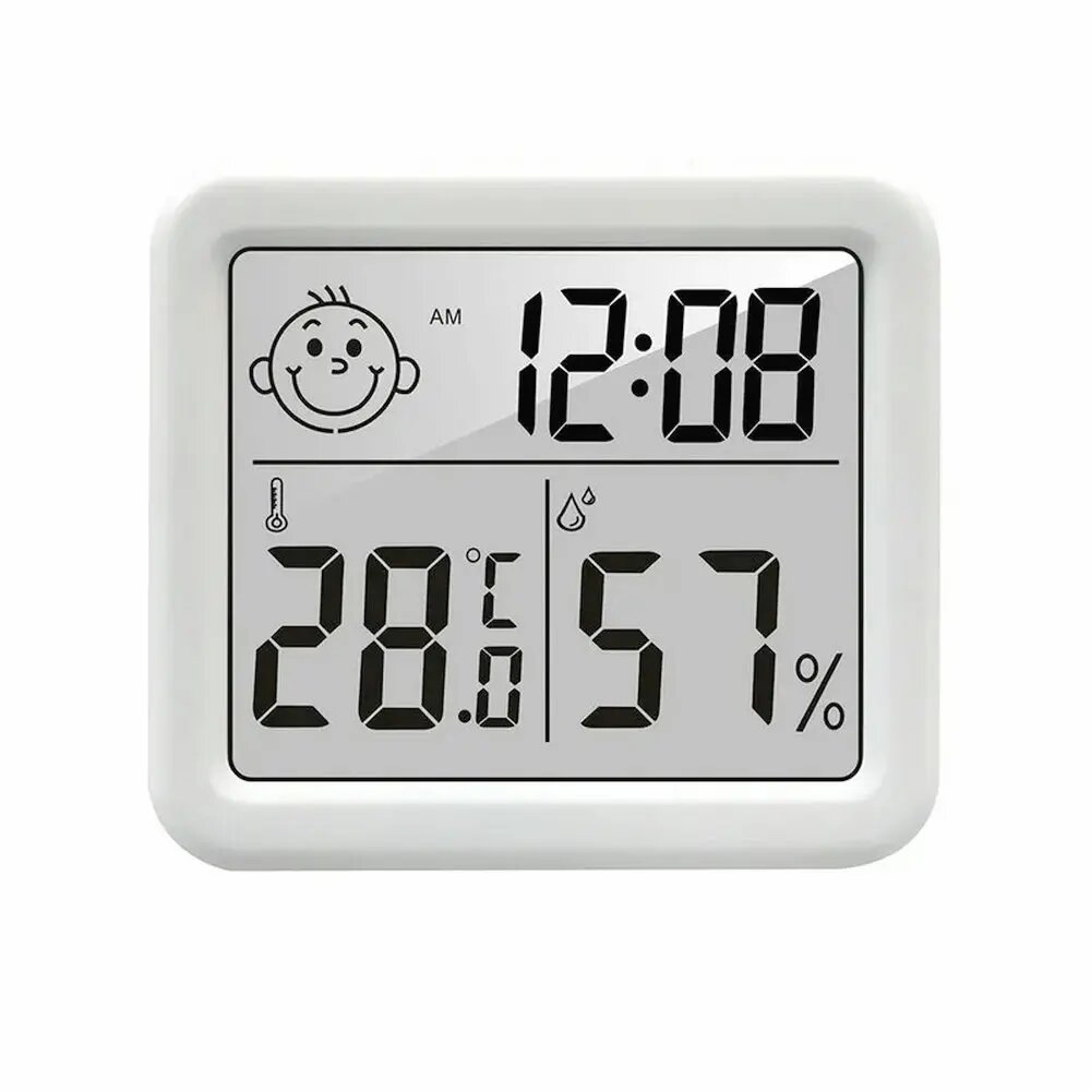 ЖК-цифровой измеритель температуры и влажности с подсветкой, домашний электронный гигрометр, термометр, метеостанция, детская комната