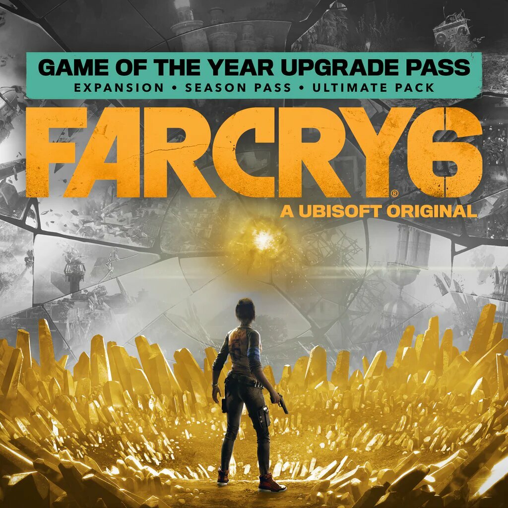Дополнение Far Cry 6 Game of the Year Upgrade Pass, цифровое издание PlayStation 4 и PlayStation 5, регион Индия / код пополнения баланса