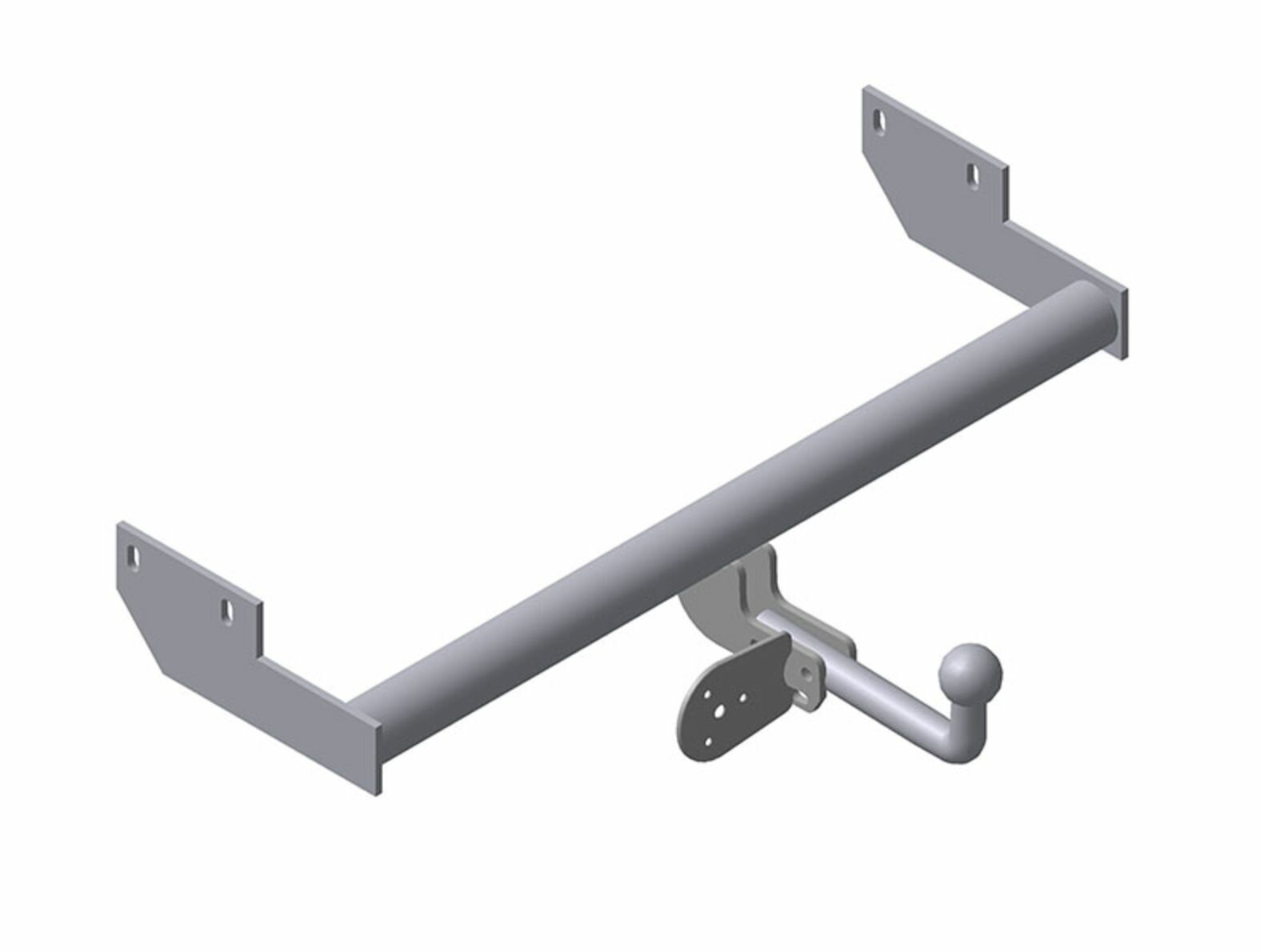 Фаркоп для Hyundai Porter 2005-2007 (без электрики) (паспорт и сертификат) AvtoS. HY15