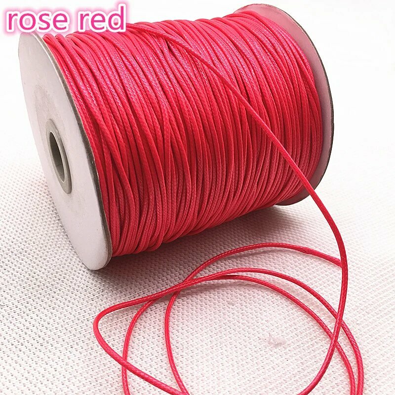 Вощёный хлопковый шнур MYXHBBGT 1мм, 1.5мм, 10 метров Красный, 1.5mm(10meters), 11