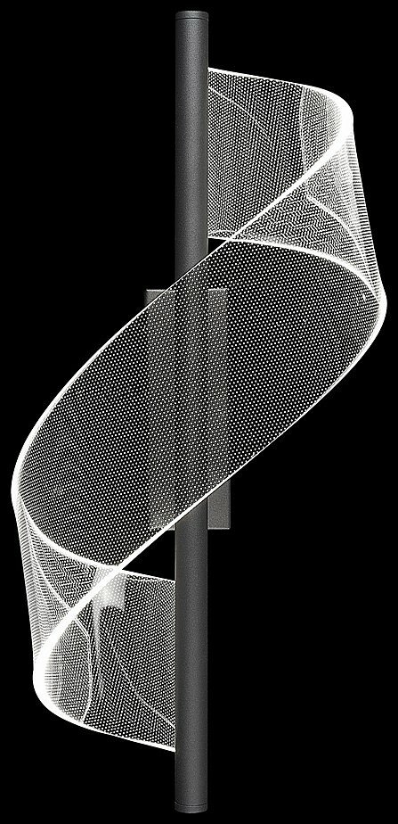 Настенное бра Wertmark Hilda WE452.01.601, LED, кол-во ламп:1шт, Черный