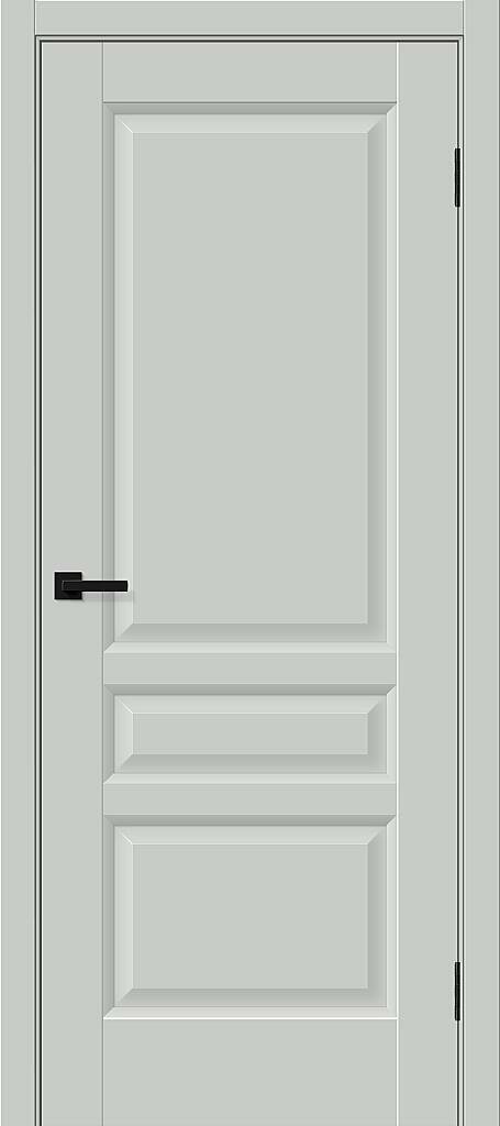 Комплект двери Неоклассик-34 Grey Silk Браво 200*70 +коробка и наличники