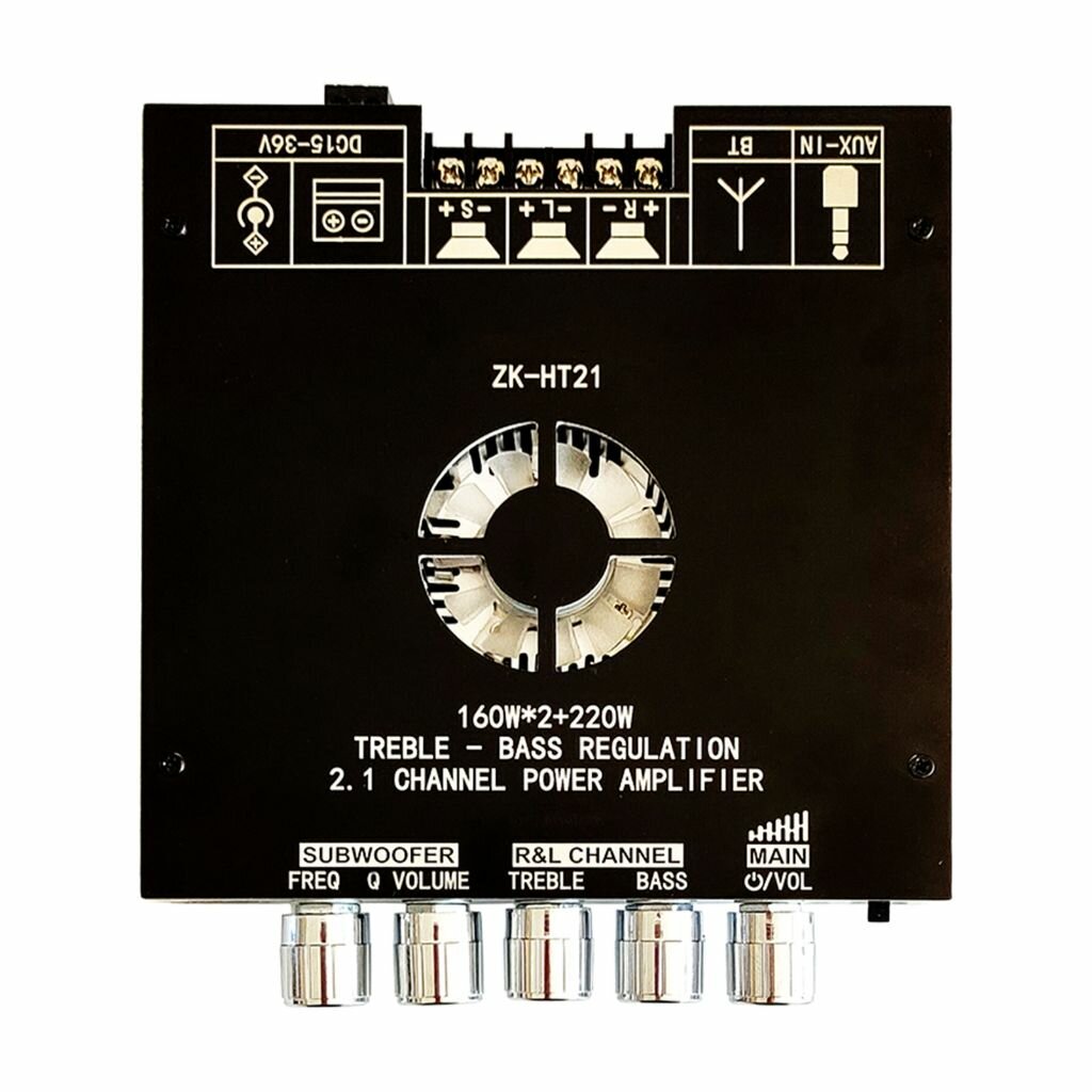 Усилитель TDA7498E 2.1 канала 160Вт+160Вт+220Вт