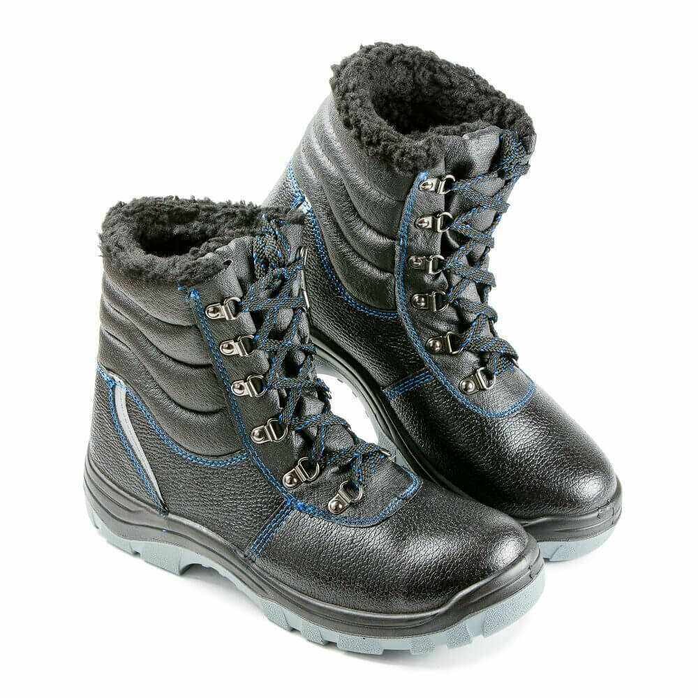 Ботинки профи-универсал, иск. мех, с металлическим подноском 200Дж, ПУ-ПУ