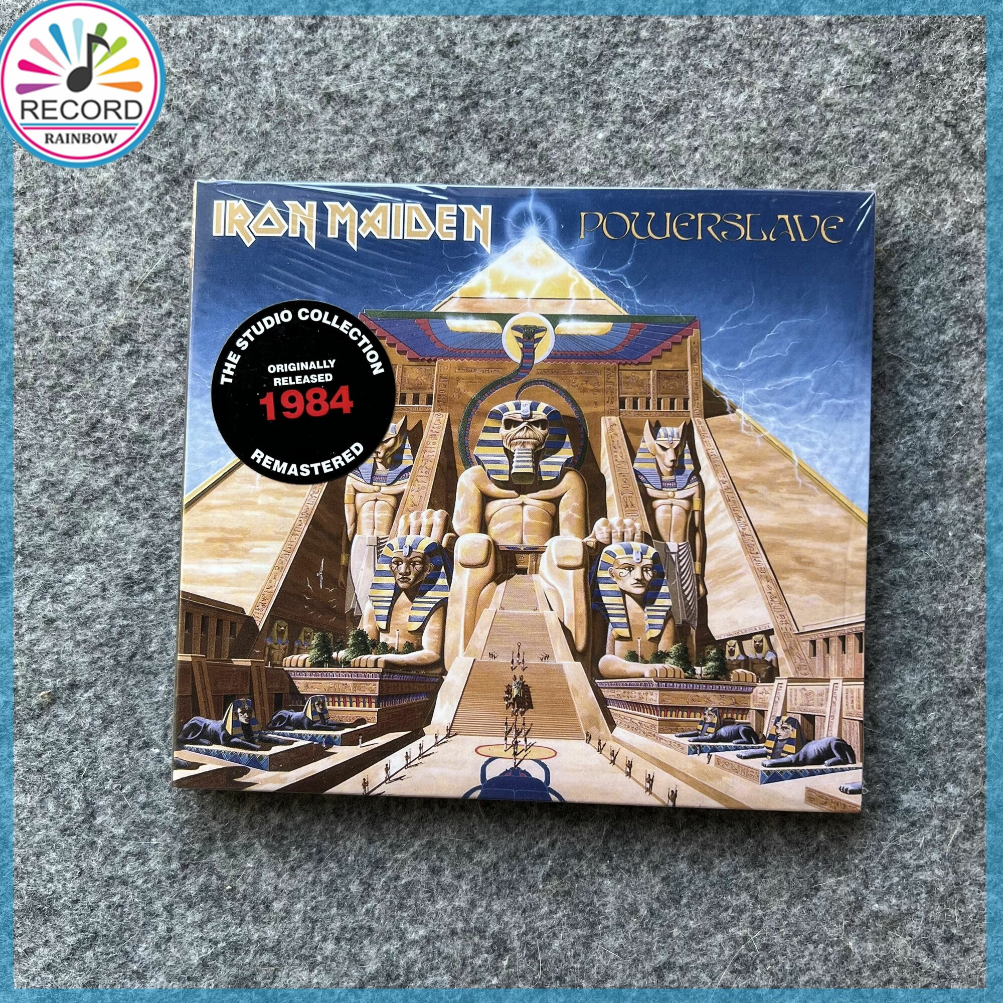 Iron Maiden Powerslave 2015 CD Жинхэнэ импорт аудио диск импортный компакт-диск 2015 год