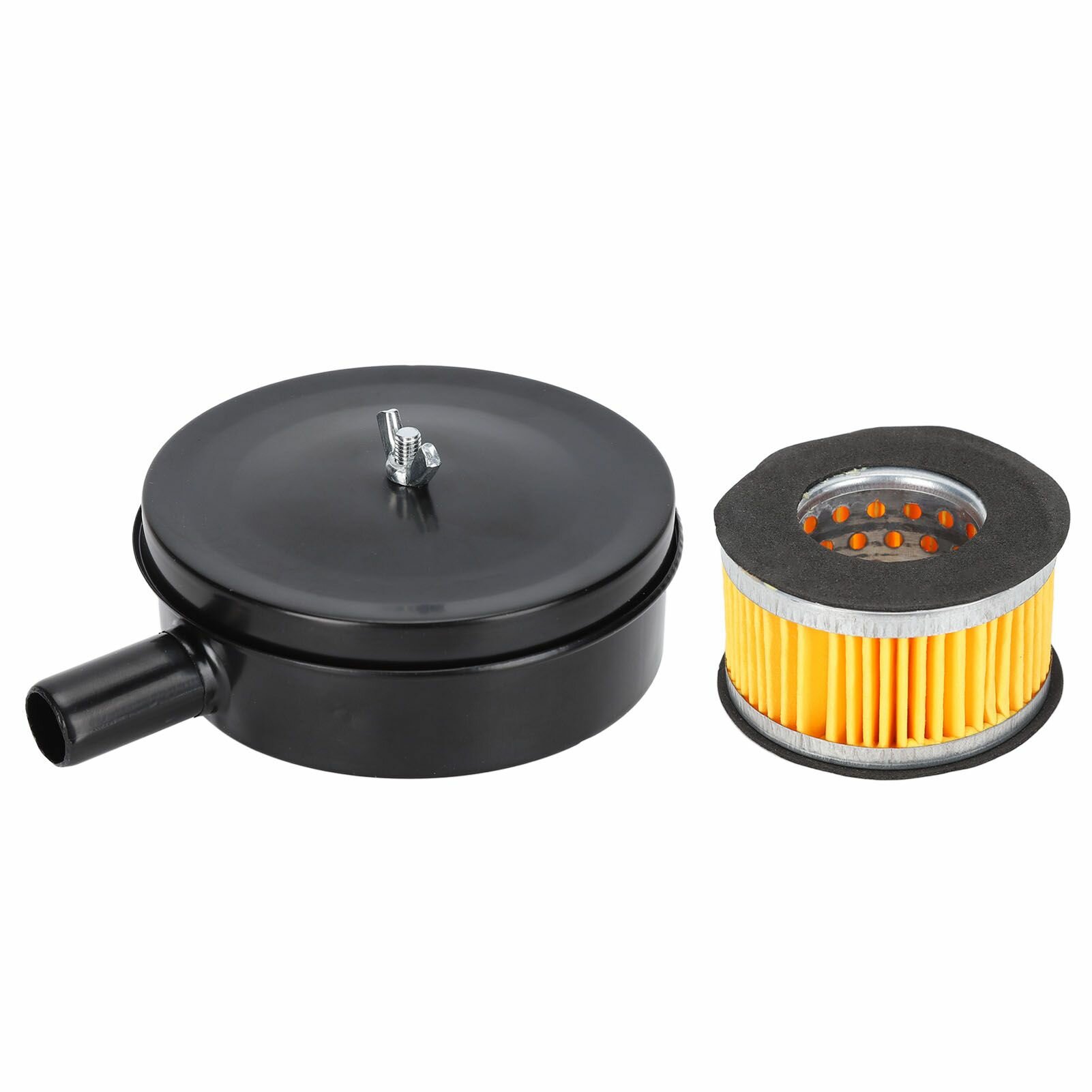 Шумопоглощающий фильтр для компрессора, черный, 20 мм, 98 мм, 65 мм