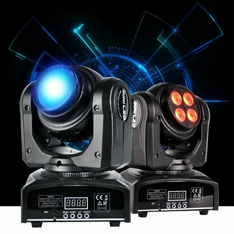 Вращающаяся голова Disco, Движущийся головной свет с эффектом окрашивания light KTV bar