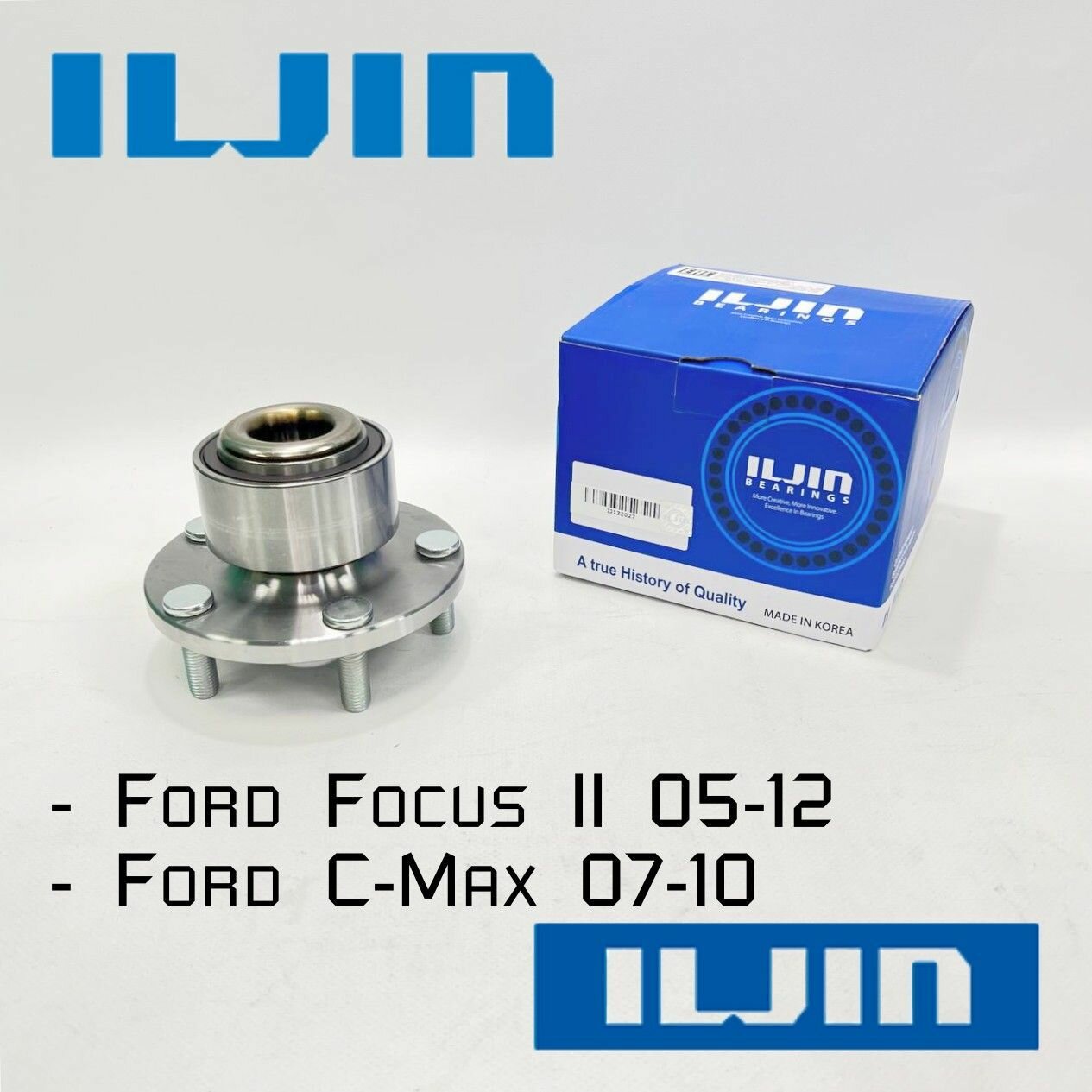 Передняя ступица Iljin для Ford Focus 2, C-Max