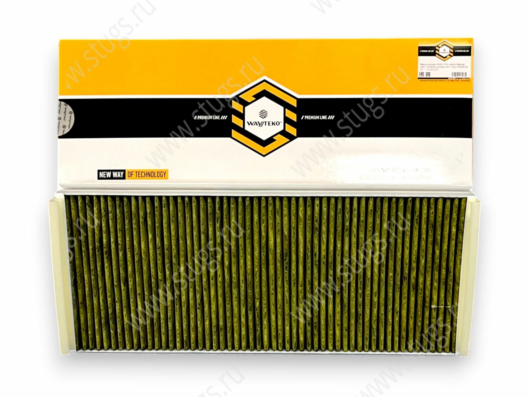 Фильтр салона HOWO SITRAK MAN TGA (180х460х40) WAYTEKO PREMIUM 711W61900-0050