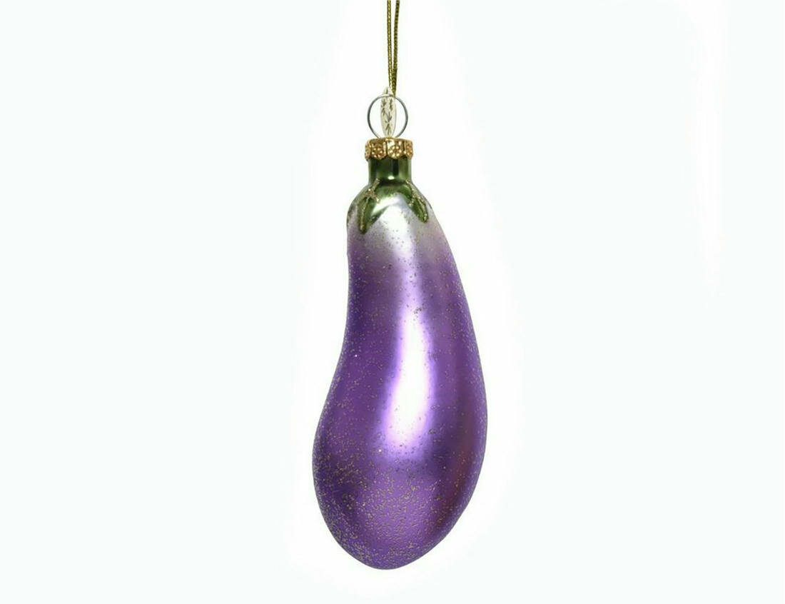 Ёлочная игрушка, стекло, 10 см, Kaemingk