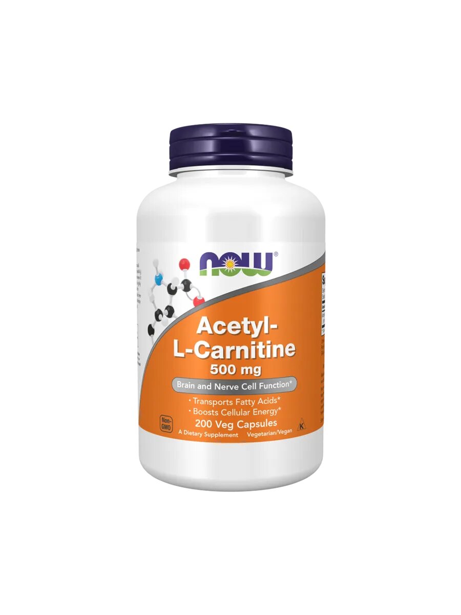 Ацетил L карнитин, жиросжигатель спортивный 500 мг 200 шт