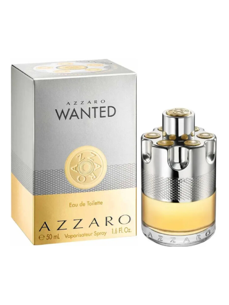 Туалетная вода Мужской Azzaro Wanted Azzaro (edt) 50мл