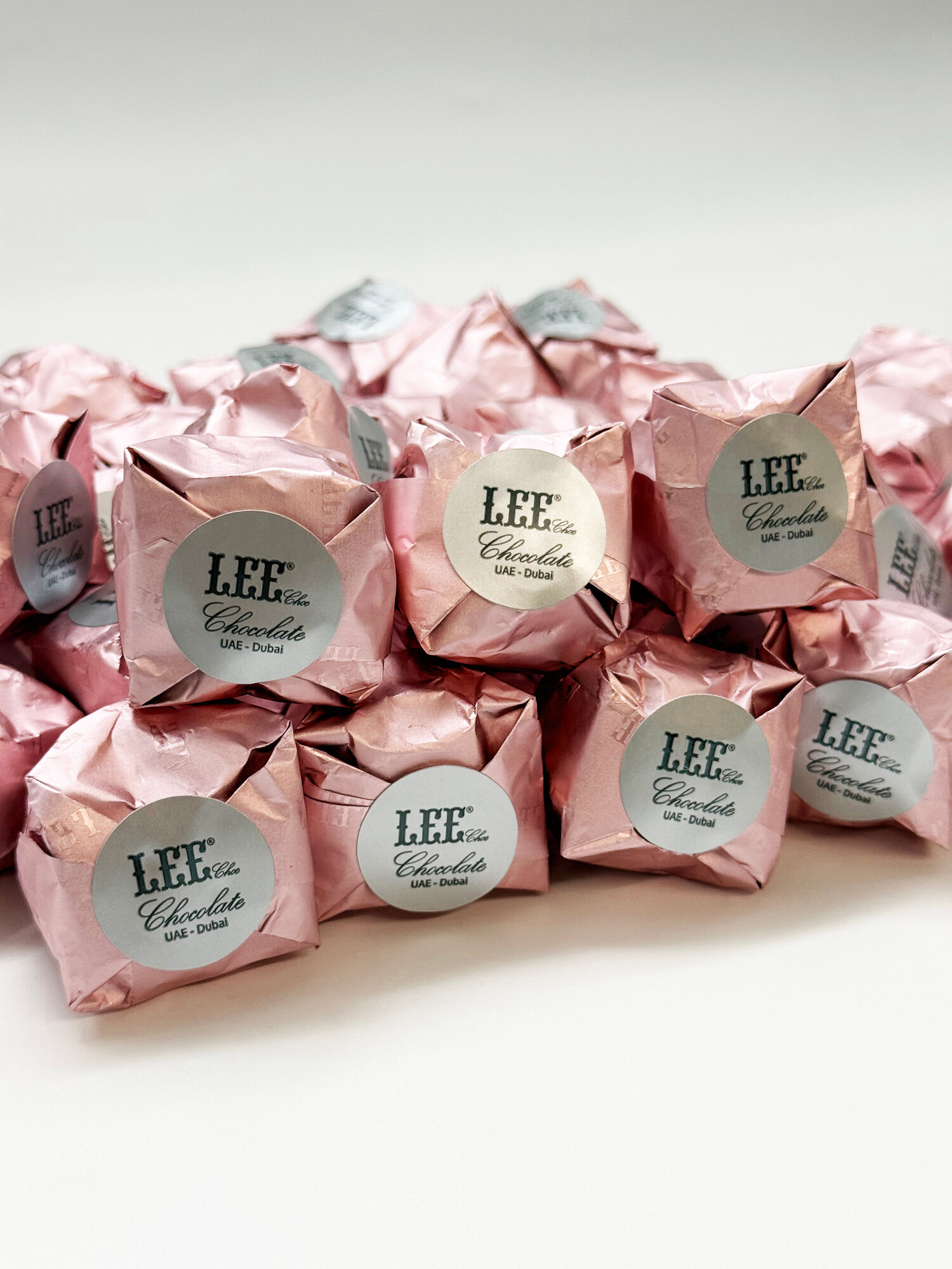 Элитные Дубайские конфеты Lee Deluxe Розовые1000г
