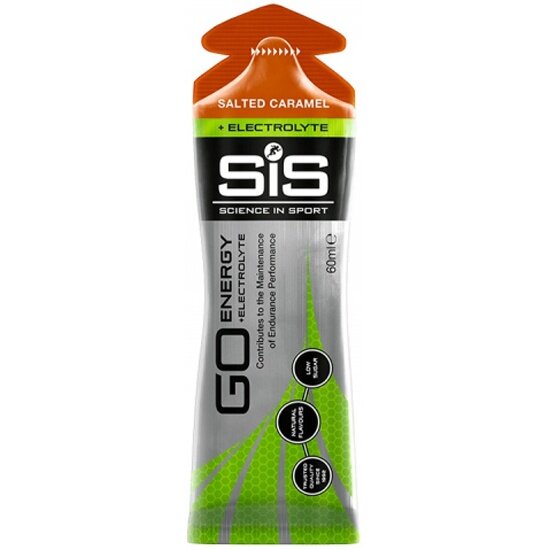 Гель изотонический Sis Go Isotonic Energy + Electrolyte Gels, углеводный с электролитами, вкус Соленая Карамель, 60 мл.