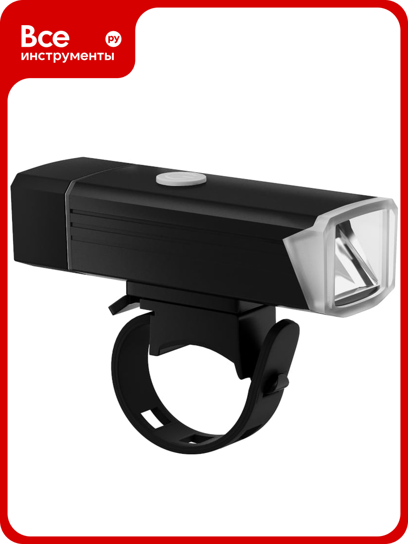 Велосипедный аккумуляторный светодиодный передний фонарь фотон CLA-1140F 24200