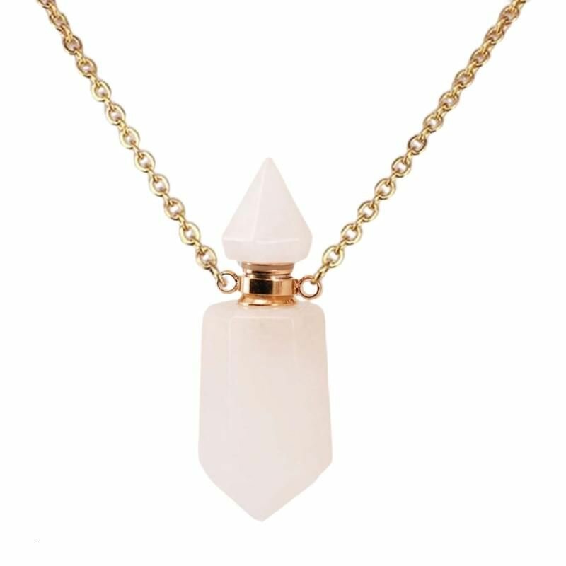 Аромакулон с диффузором, белый нефрит 2