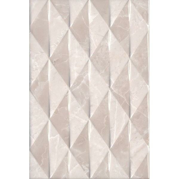 Керамическая плитка Kerama Marazzi Баккара 8300 20x30 Структурированная, Глянцевая Бежевый