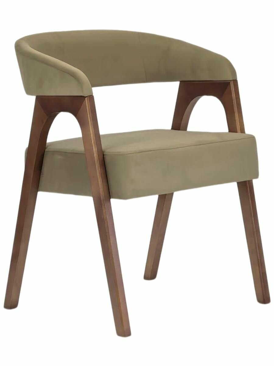 Стул для кухни и гостиной деревянный с подлокотниками ELANTA.