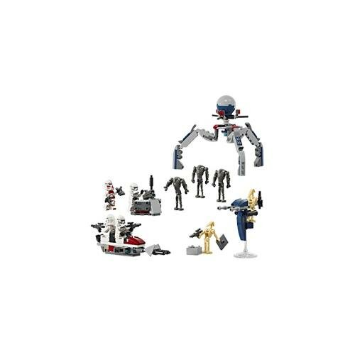 LEGO Star Wars Клон-солдат и робот-истребитель Набор для битвы 75372, 215 деталей
