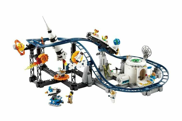 Конструктор из Пластиковых Блоков унисекс LEGO Космические Американские Горки 31142