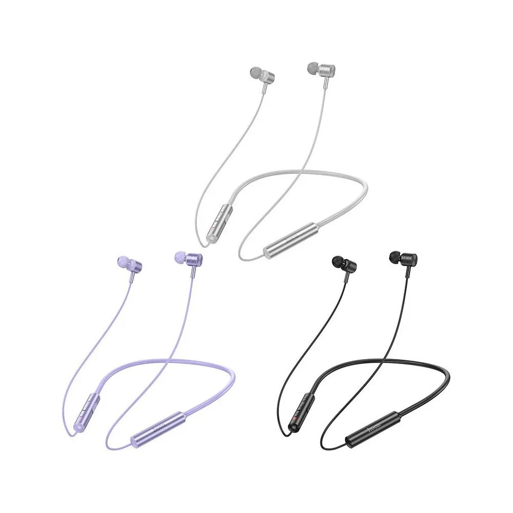 Беспроводные наушники Hoco ES69 platinum neck-mounted BT earphones - Серый