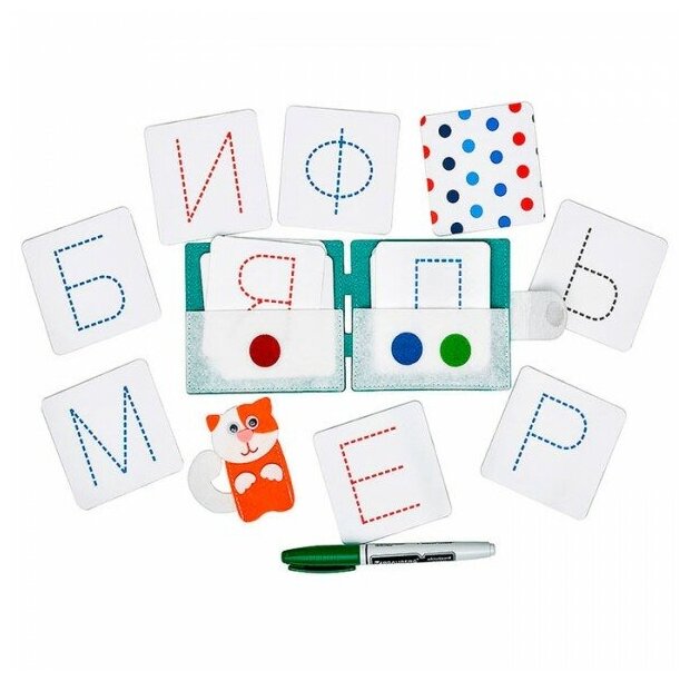 Пособие Учимся писать. Печатные буквы, Smile Decor Ф602