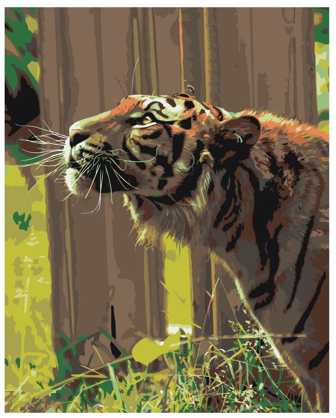 Картина по номерам, "Живопись по номерам", 60 x 75, Z-AB306