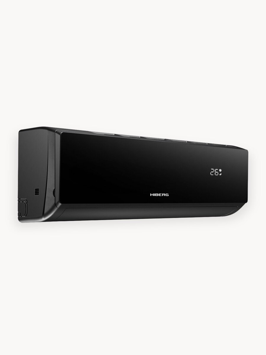 Сплит-система HIBERG i-12 NIGHT, инвертор, хладагент R32, черный