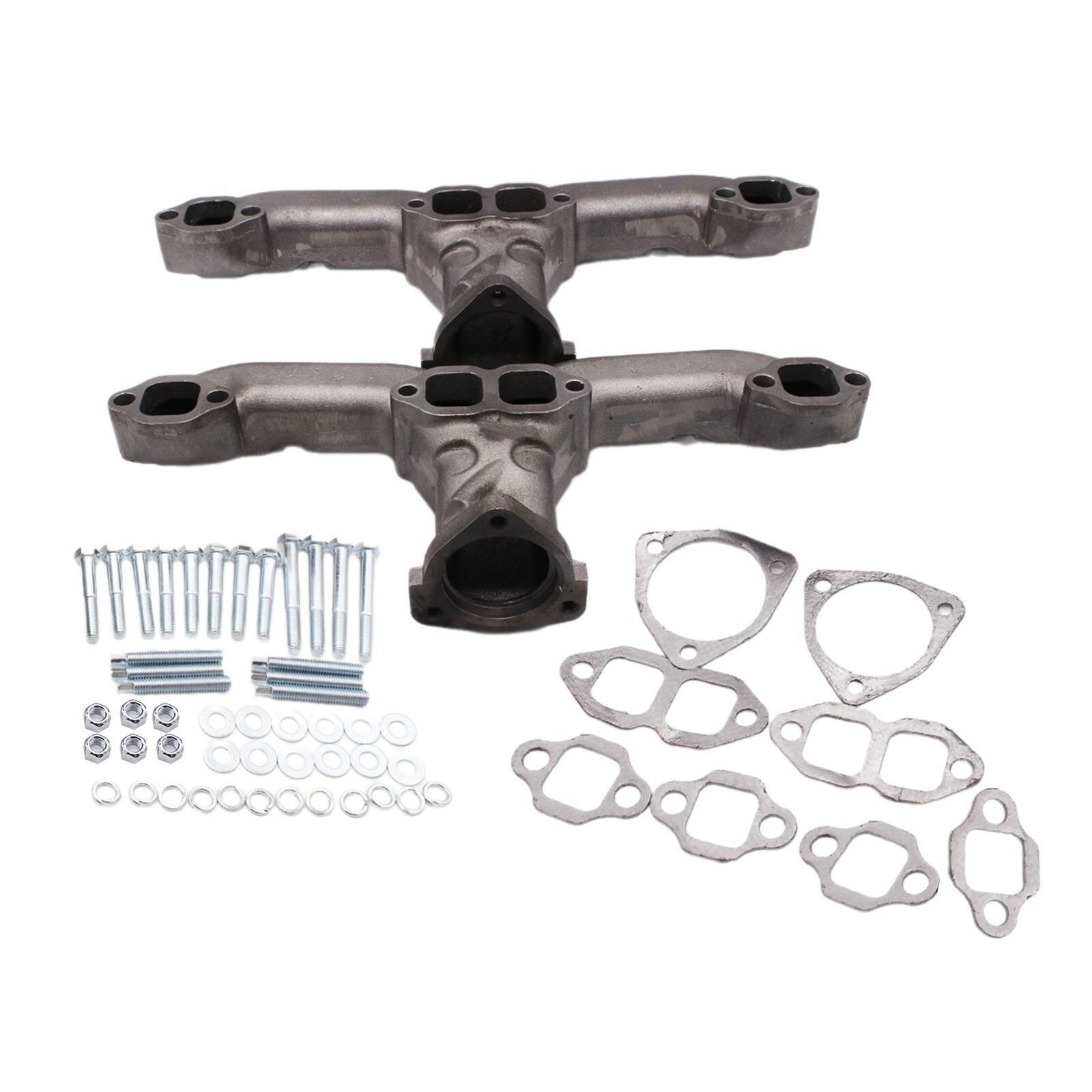 Комплект из 1 пары выпускных коллекторов для двигателя Chevy SBC 350 Small Block. Прочные.