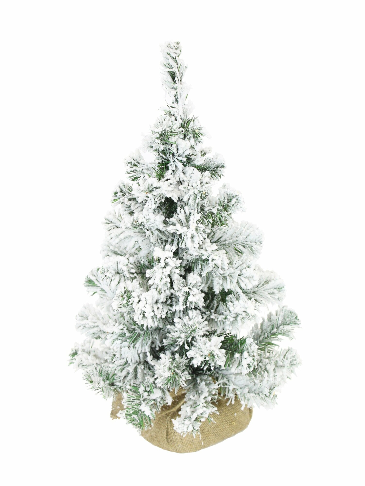 Ель MOROZCO Айсберг зеленая заснеженная в мешке 0,45 м