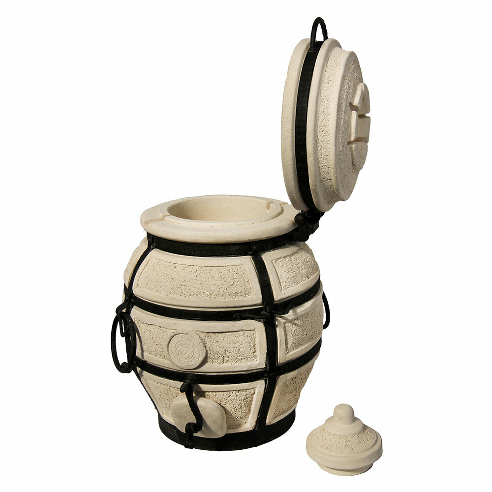 Тандыр "Амфора-Донской" с откидной крышкой