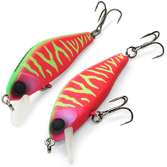 Воблер Kosadaka AWAX xs 45F плав, 45мм, 2.4г, 0.0-0.4м; цвет ROS