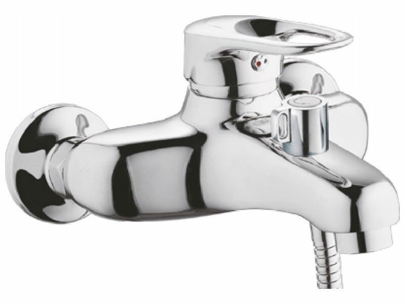 Смеситель для ванной комнаты Cron CN04, хром (CN3204)